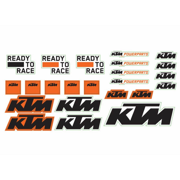 KTM Sticker Sheet 79608978100 | KTM Direct